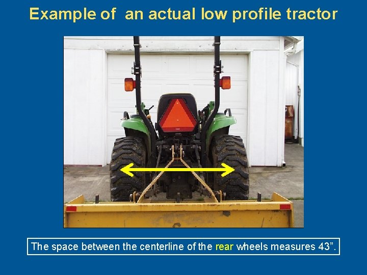 Is My Tractor a Low Profile Tractor November