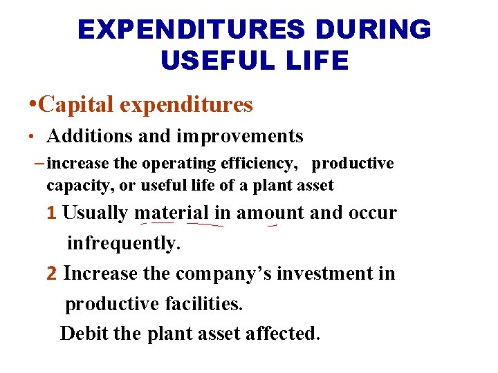 Plant Assets Natural Resources and Intangible Assets LECTURE