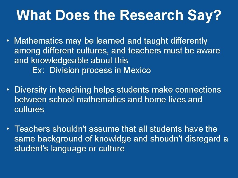 Math and Cultural Identity By Anna Armamentos Emily
