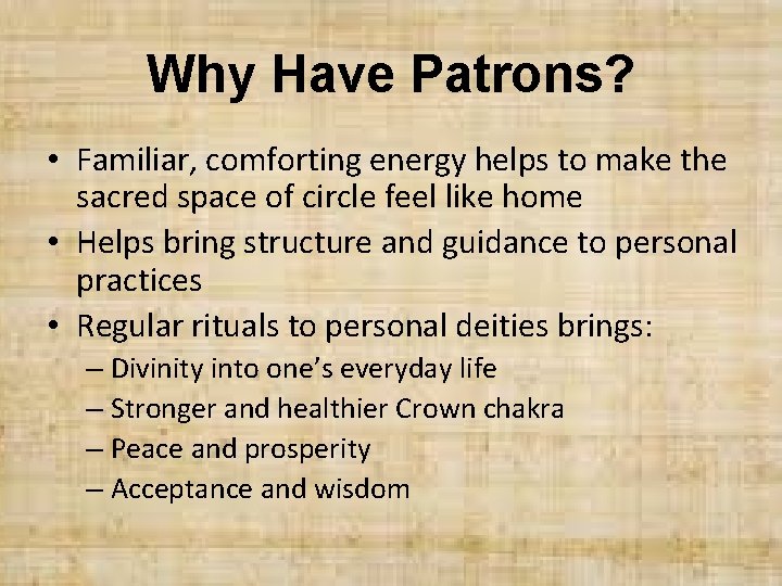 Wicca and Witchcraft 101 Lecture 7 High Priestess