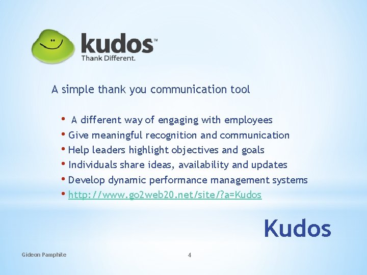 Business Made Easy Whodoes Kudos and Twitter for