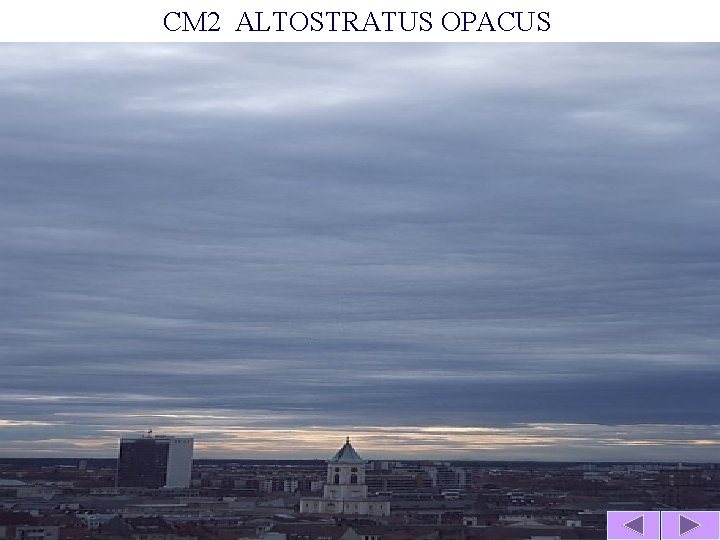 TIPOS DE NUBES OBJETIVO AYUDAR A LOS OBSERVADORES