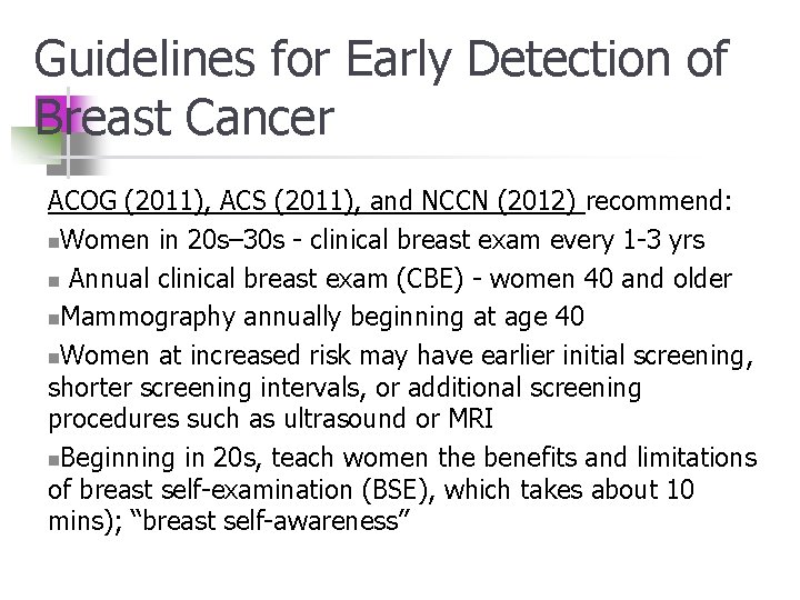 Reproductive Neoplastic Disorders Breast Cancer Chapter 58 p