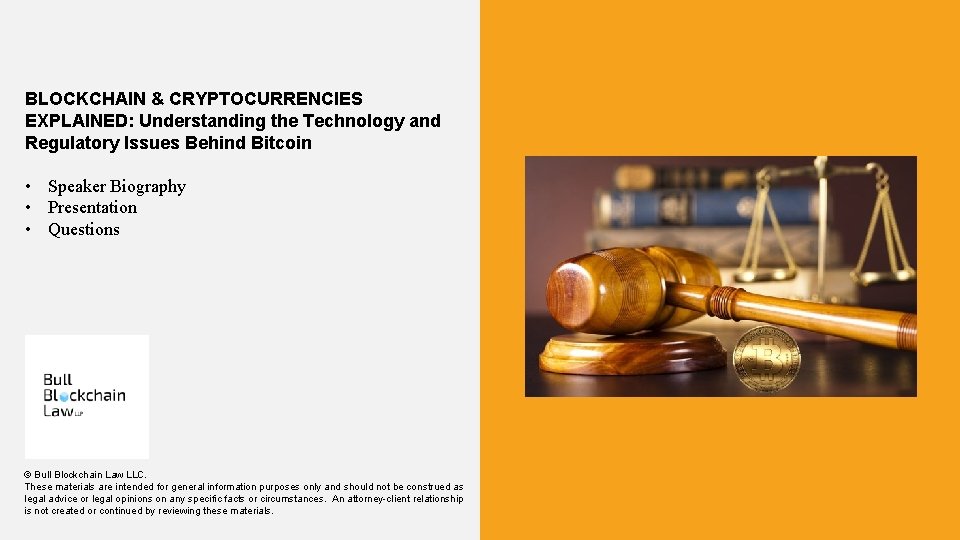 BLOCKCHAIN CRYPTOCURRENCIES EXPLAINED Understanding the Technology and ...