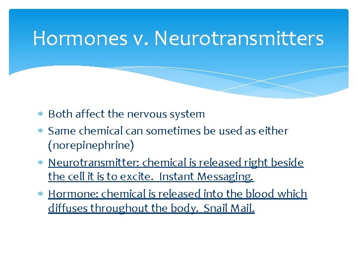 The BODY Endocrine System Heredity Sensation Perception 1
