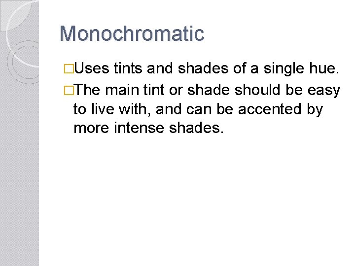 Color Schemes Neutral Neutral color schemes can be