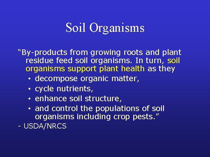 Chapter 5 etc Soils formation and fertility Outline