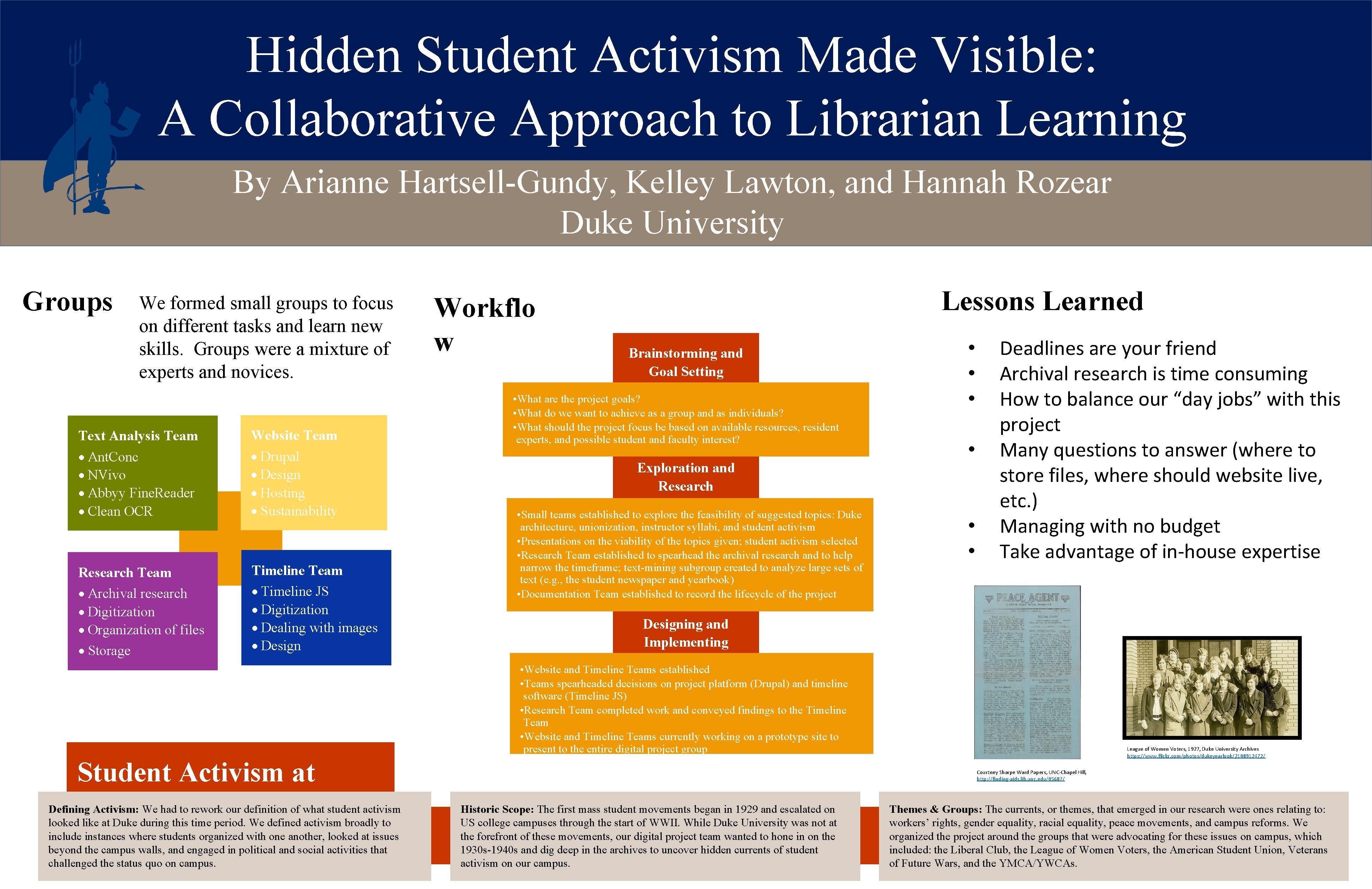 Hidden Student Activism Made Visible A Collaborative Approach