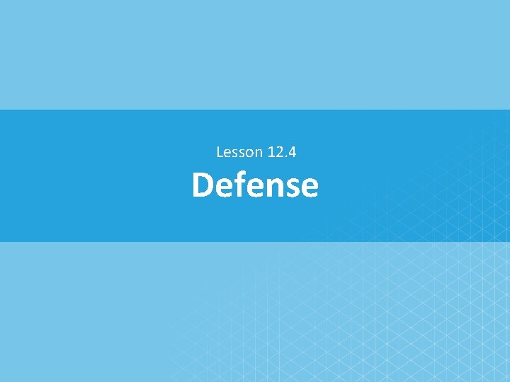 Lesson 12 4 Defense Vocabulary pathogen immunity inflammation