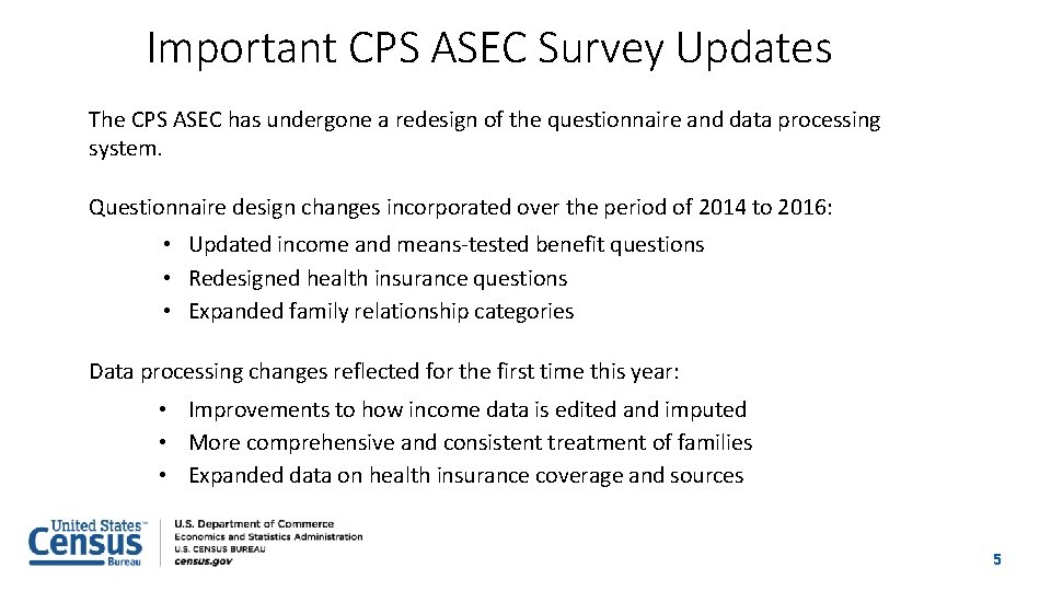 Census Bureau Product Update Arizona State Data Center
