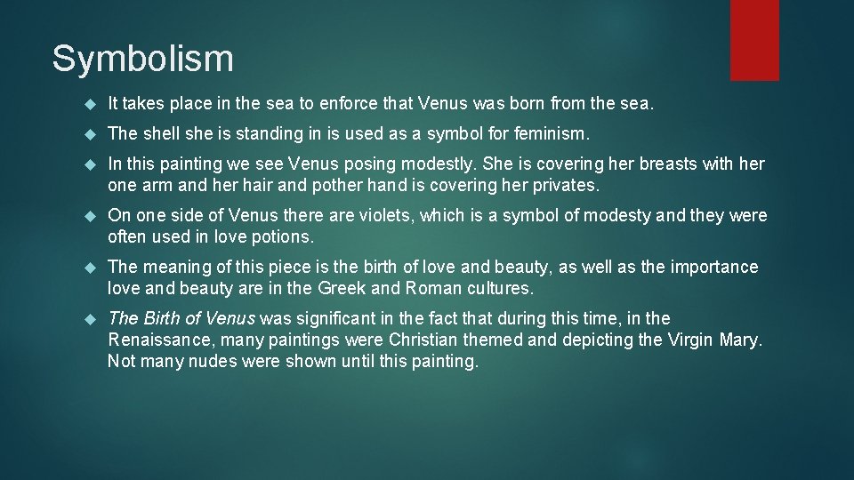 The Birth of Venus By Sandro Botticelli LAINEY