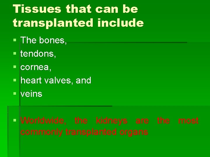 organs transplantation Definition An organ transplant An organ
