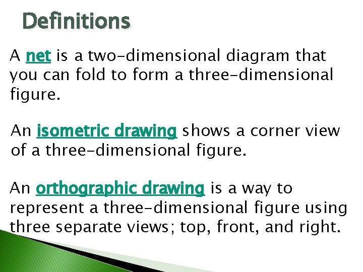Visualizing Geometry Skill 01 Objective HSGCO 1 a