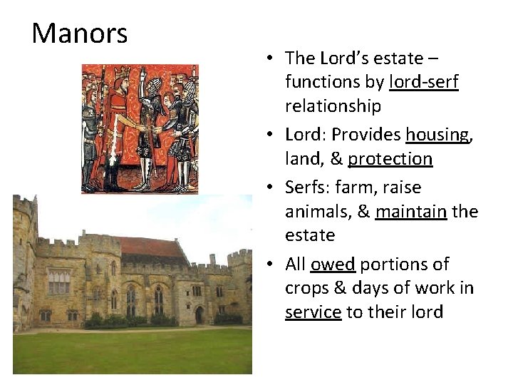 Feudalism Setting the Stage Feudalism develops in Europe