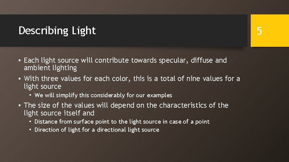 Phong Shading Model Slide Set 8 04 Bui