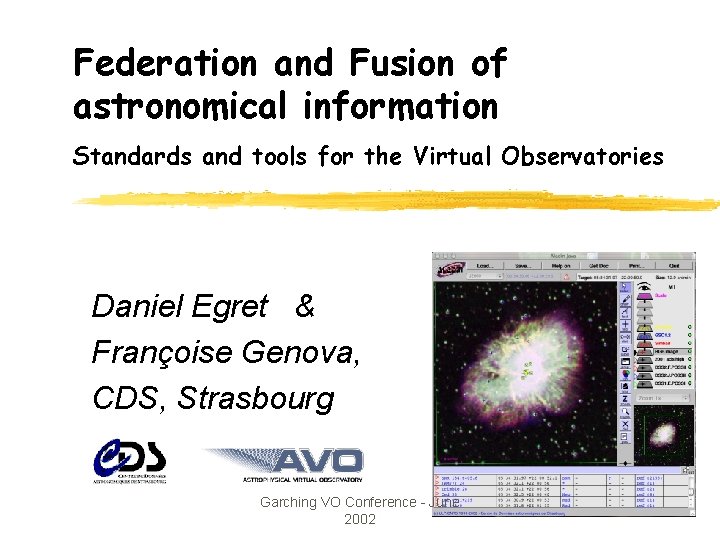 Federation and Fusion of astronomical information Standards and