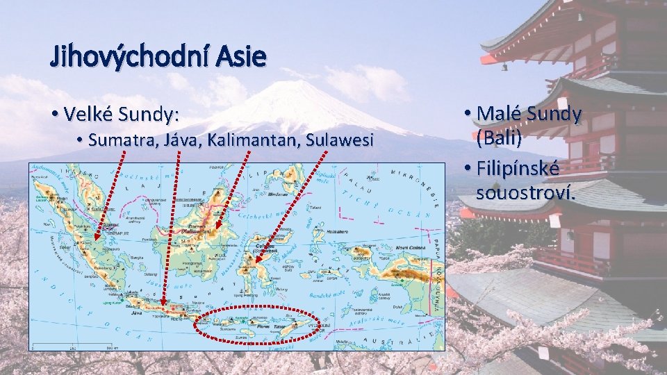 Jihovchodn Asie Stty Myanmar Barma Thajsko Laos Vietnam