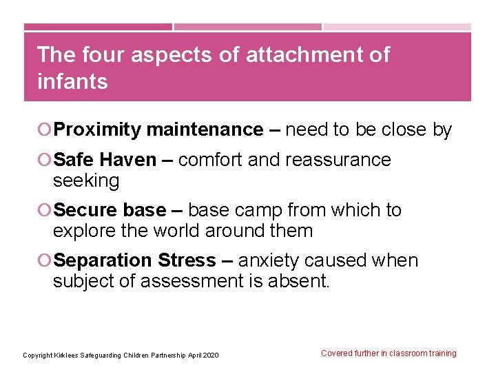 INTRODUCTION TO CHILD NEGLECT Copyright Kirklees Safeguarding Children