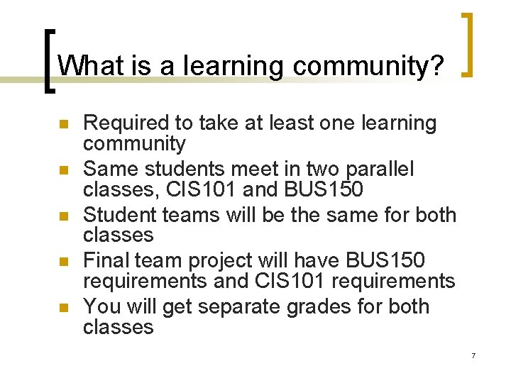 CIS 101 Introduction to Computing Week 01 Dr