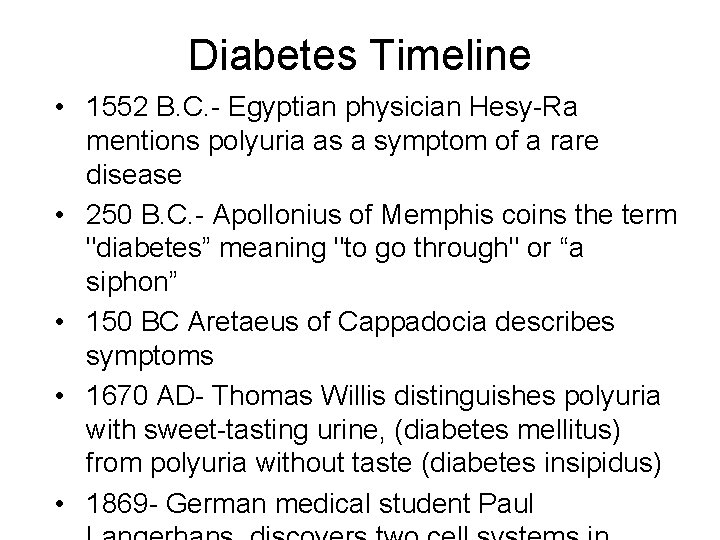 DIABETES AND THE EYE WHAT WE MUST KNOW