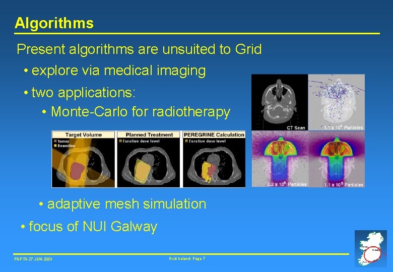 Grid Research in Ireland Brian Coghlan Trinity College