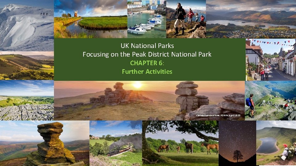 UK National Parks Focusing on the Peak District