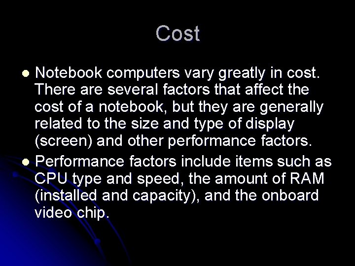 Notebook Computers Written by Tim Keyser Georgia CTAE