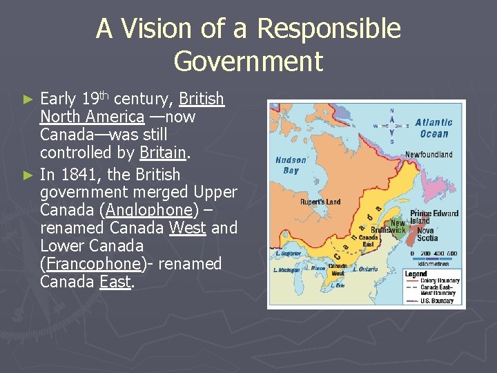 A Brief History of Canadian Identity A Vision