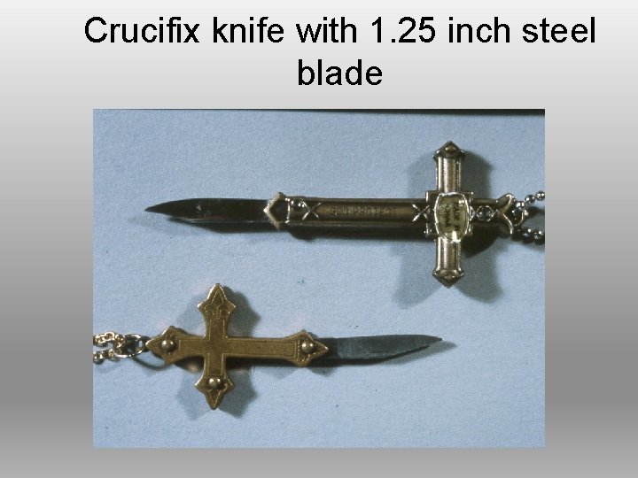 Weapons and School Buses California Power Point Program