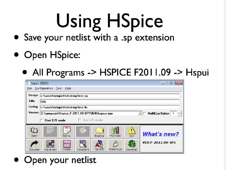 INTRODUCTION Spice Excel SPICE Simulation Program with Integrated