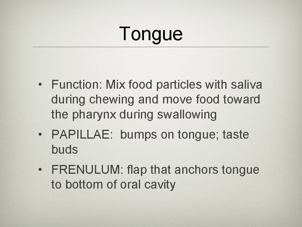 DIGESTION Digestion Mechanical and chemical breakdown of foods