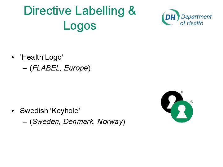 Front of Pack Nutrition Labelling Briefing Session June