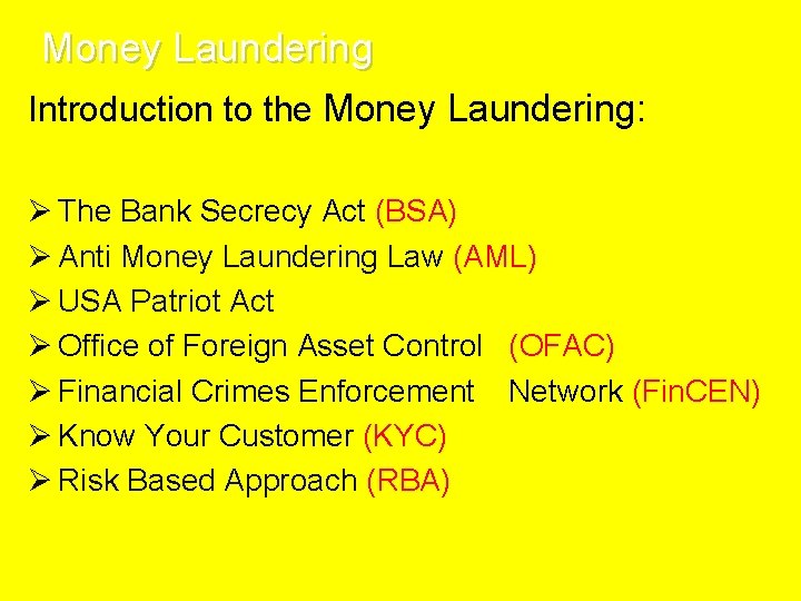 Prepared by Jean Similien Chief Compliance Officer Alexandra