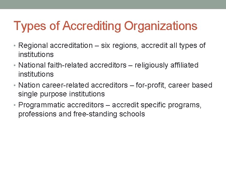 USING ACCREDITATION STANDARDS TO PROMOTE LIBRARY AND COMPUTING