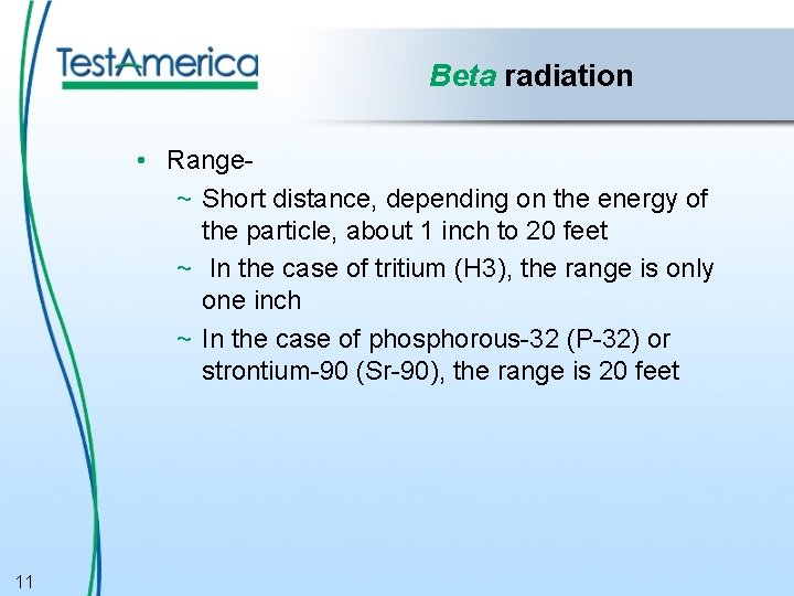 Basics of Radiation Terry Romanko Technical Director Test