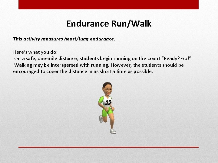 Fitness Testing Bell Ringer Why do we need