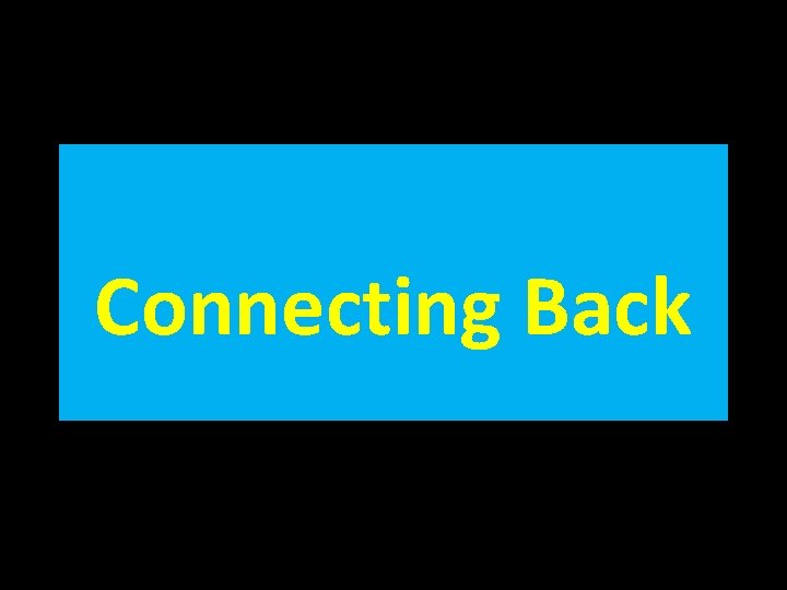 Unit 4 Colonial Life Unit Overview Connecting Back