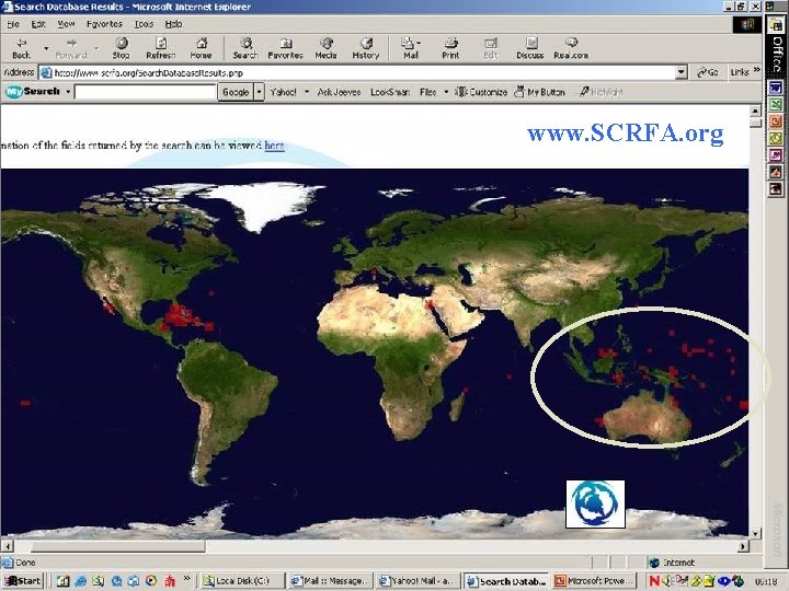 With the support of Management of Reef Fish