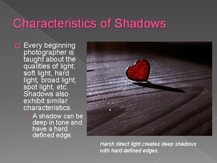 Working with Shadows Embracing our mistakes for stronger