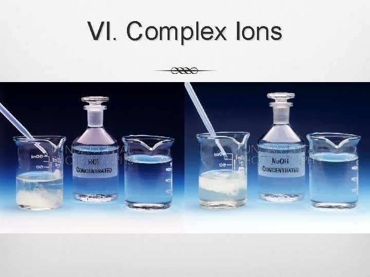 Lecture 9 4 Solubility and Complex Ion Equilibria