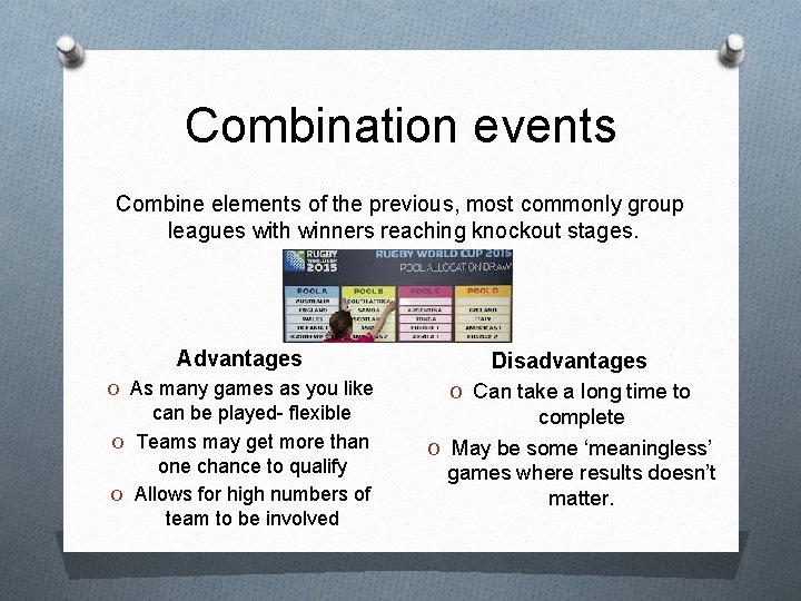 6 4 Competitions What different types and levels