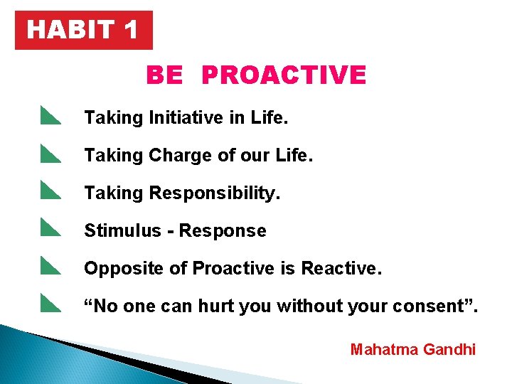 7 HABITS OF HIGHLY EFFECTIVE PEOPLE BY DR