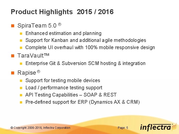 Enterprise Agile Planning Tools MQ Vendor Briefing Copyright
