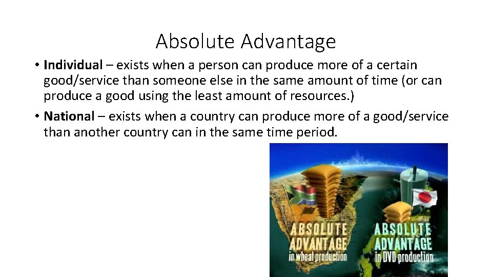 INTERNATIONAL TRADE What is the Global Economy It