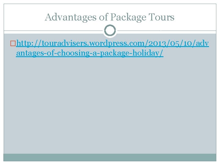 Package Tours vs SelfPlanned WHICH ONE IS BETTER