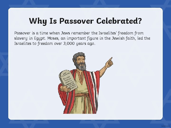 Passover What do you already know about Passover