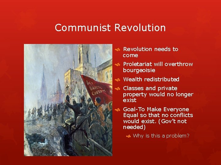 Communism Beliefs and Origins The Communist Manifesto Karl