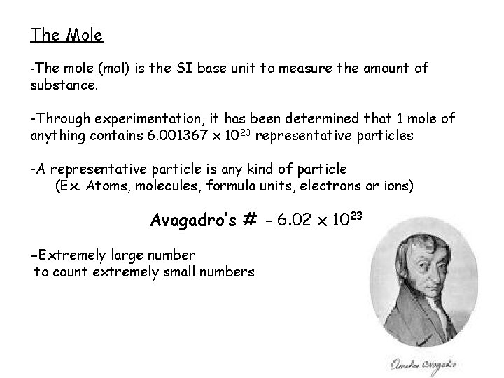 The Mole The Mole The mole mol is