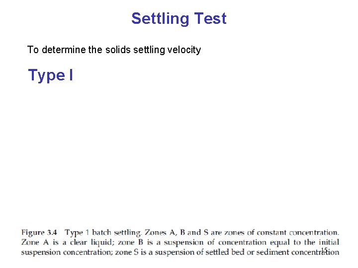 Sedimentation Reading Materials Text book Chapter 3 Perrys