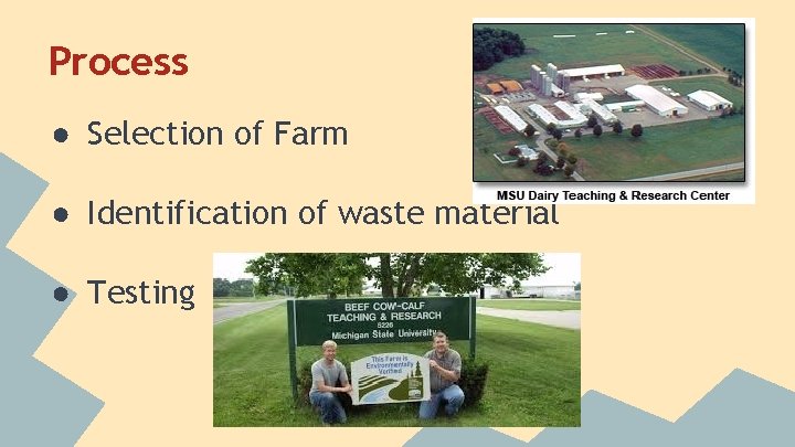 Reducing Farm Waste Matthew Emily Caroline Americans produce